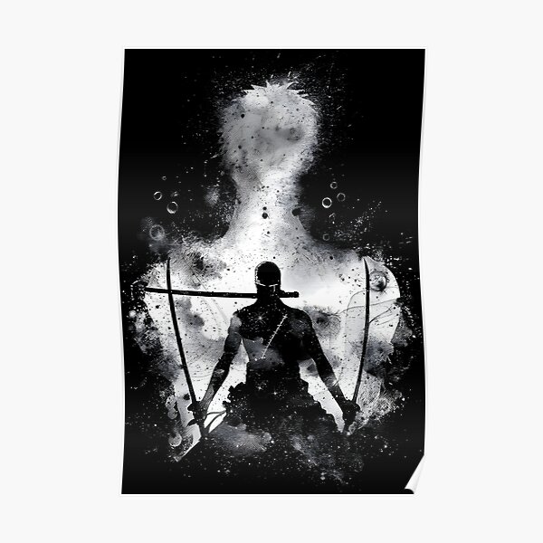 "roronoa zoro | Zoro One Piece" Poster for Sale by Thebestindesign ...