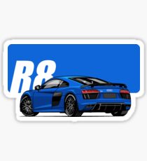 Audi R8: Stickers | Redbubble