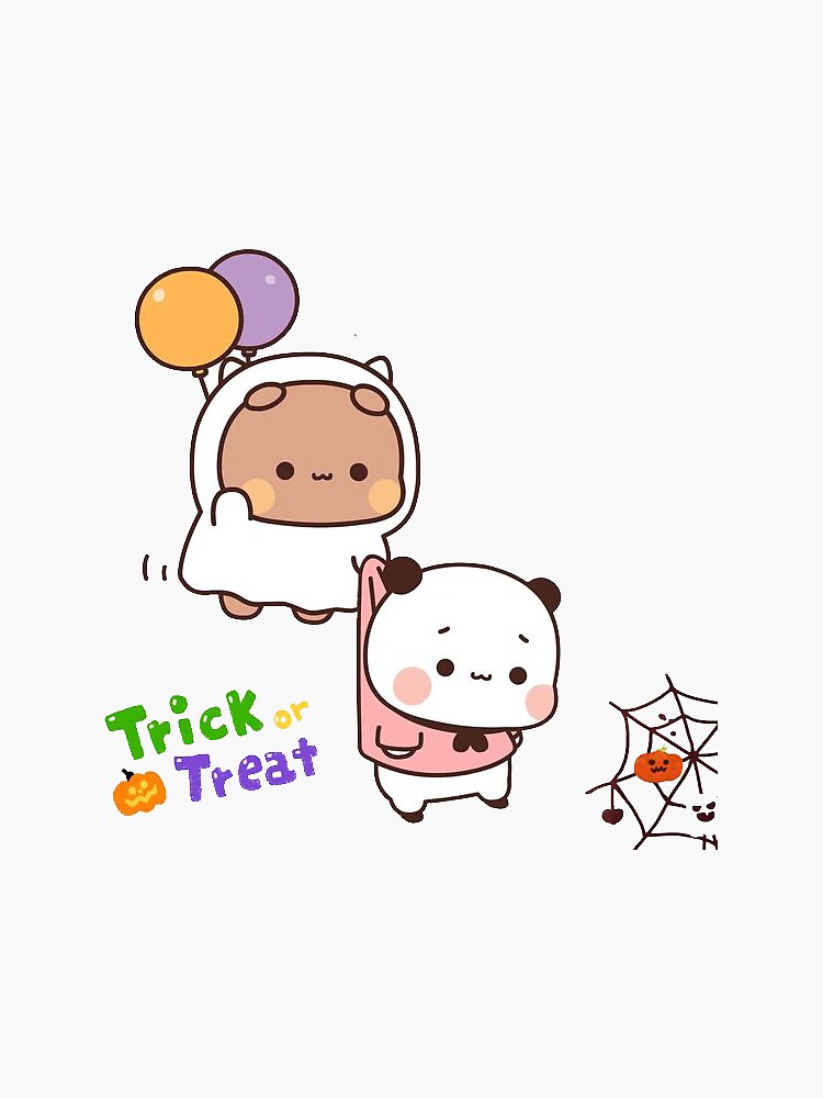 "Couple Dudu And Bubu Are Flying With Balloon Halloween Costume ...