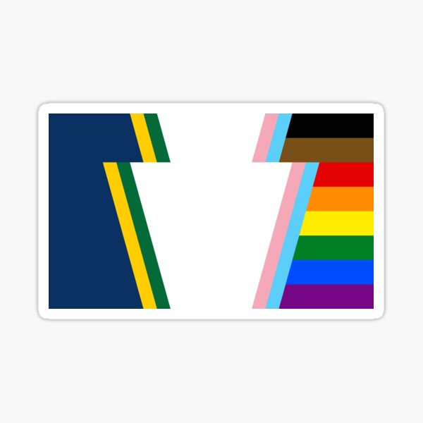 "PA Keystone Pride Flag" Sticker for Sale by TheTaraStark | Redbubble