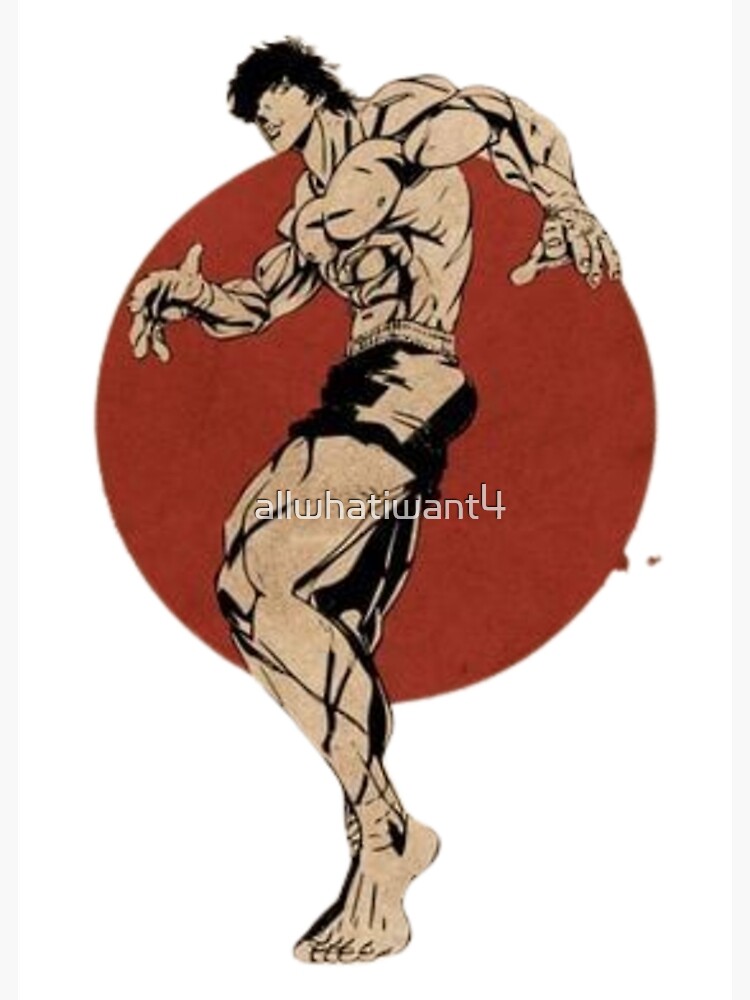 "BAKI HANMA BODYBUILDING GYM SPORT" Poster for Sale by allwhatiwant4 ...