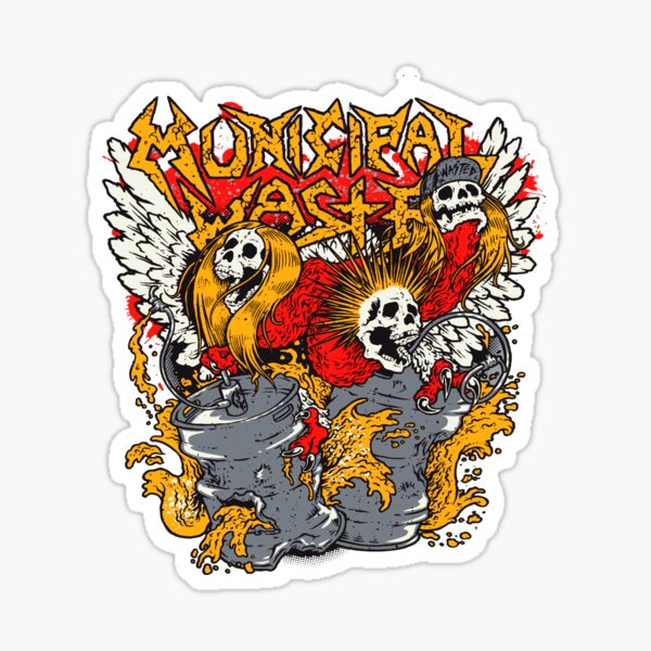 "Municipal Waste is an American crossover thrash band" Sticker for Sale ...
