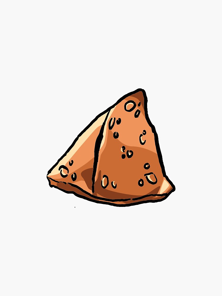 "Samosa" Sticker for Sale by liska-designs | Redbubble