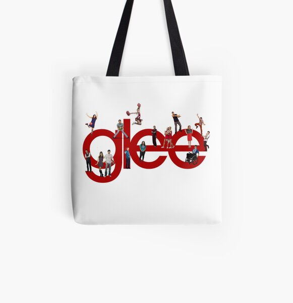 "glee logo with the cast" Tote Bag for Sale by smgddlkeh | Redbubble