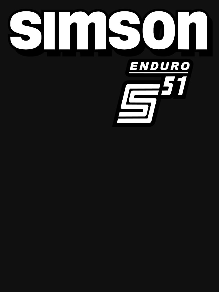 "Simson S51 Enduro logo " T-shirt for Sale by MarkBradford | Redbubble ...
