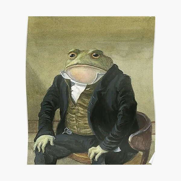 "Colonel Toad" Poster for Sale by Psyche-Lab | Redbubble