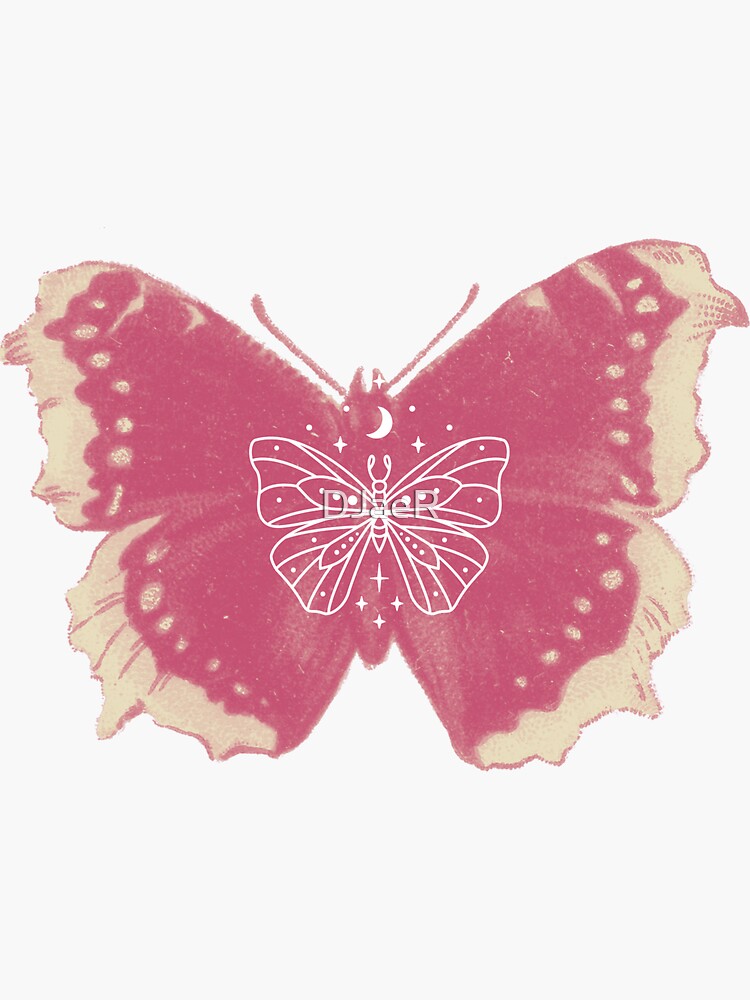 "Butterfly Soul" Sticker for Sale by DJaeR | Redbubble