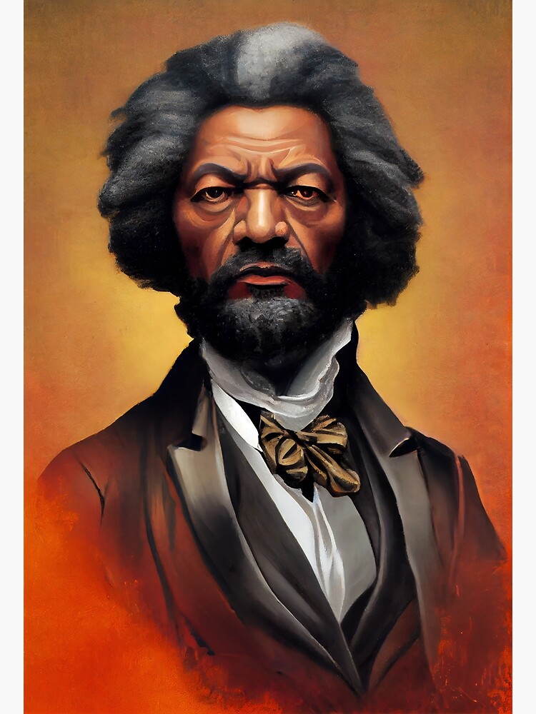 "Frederick Douglass" Poster for Sale by Rostara | Redbubble