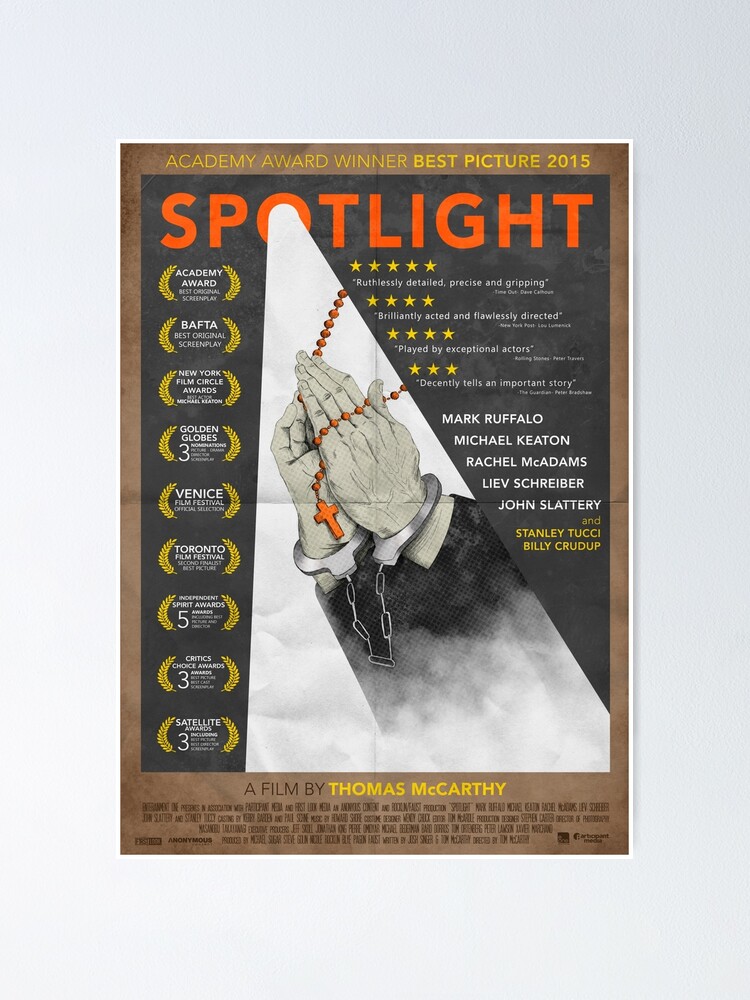 "Spotlight" Poster for Sale by juanjomurillo | Redbubble