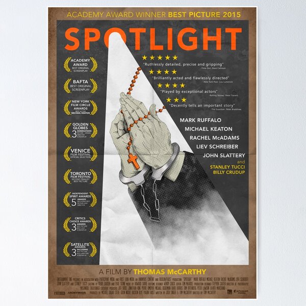 "Spotlight" Poster for Sale by juanjomurillo | Redbubble