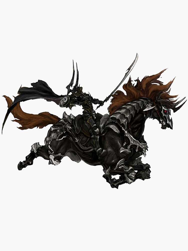 "Odin Final Fantasy" Sticker for Sale by Final-Fantasian | Redbubble