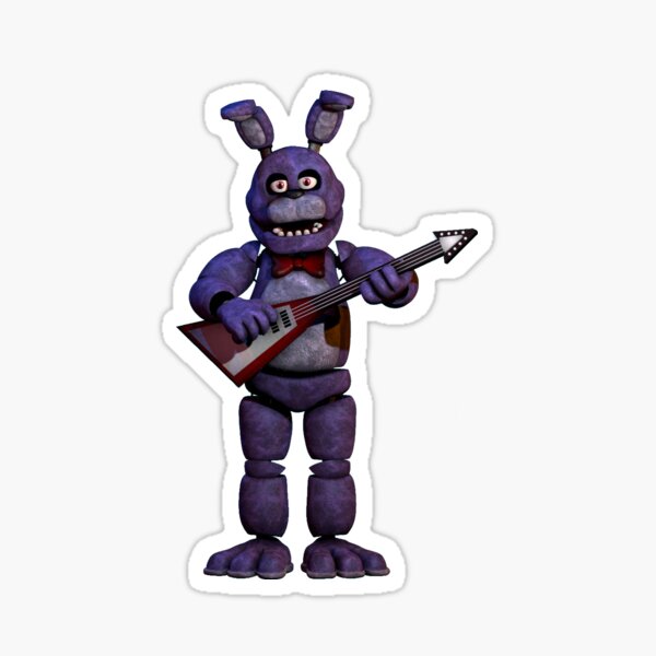 "five nights at freddy's bonnie" Sticker for Sale by katherine76 ...