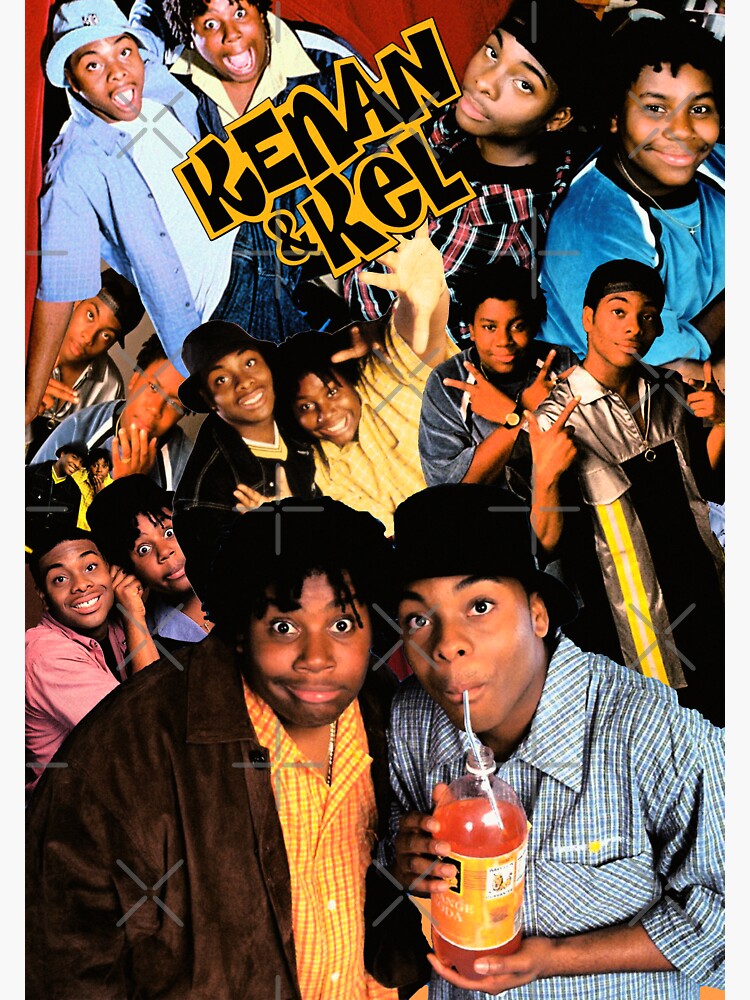 "kenan and kel poster" Sticker for Sale by MiyKu | Redbubble
