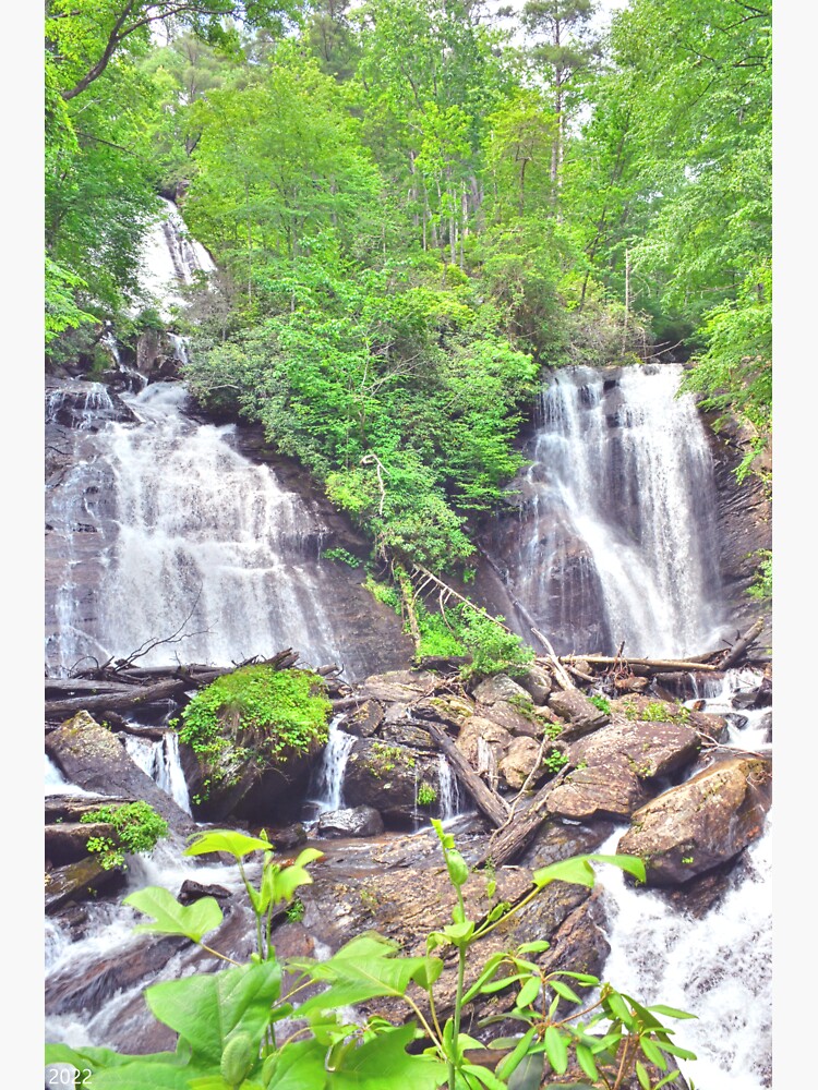 "Anna Ruby Falls Helen Georgia Vertical" Sticker for Sale by ...