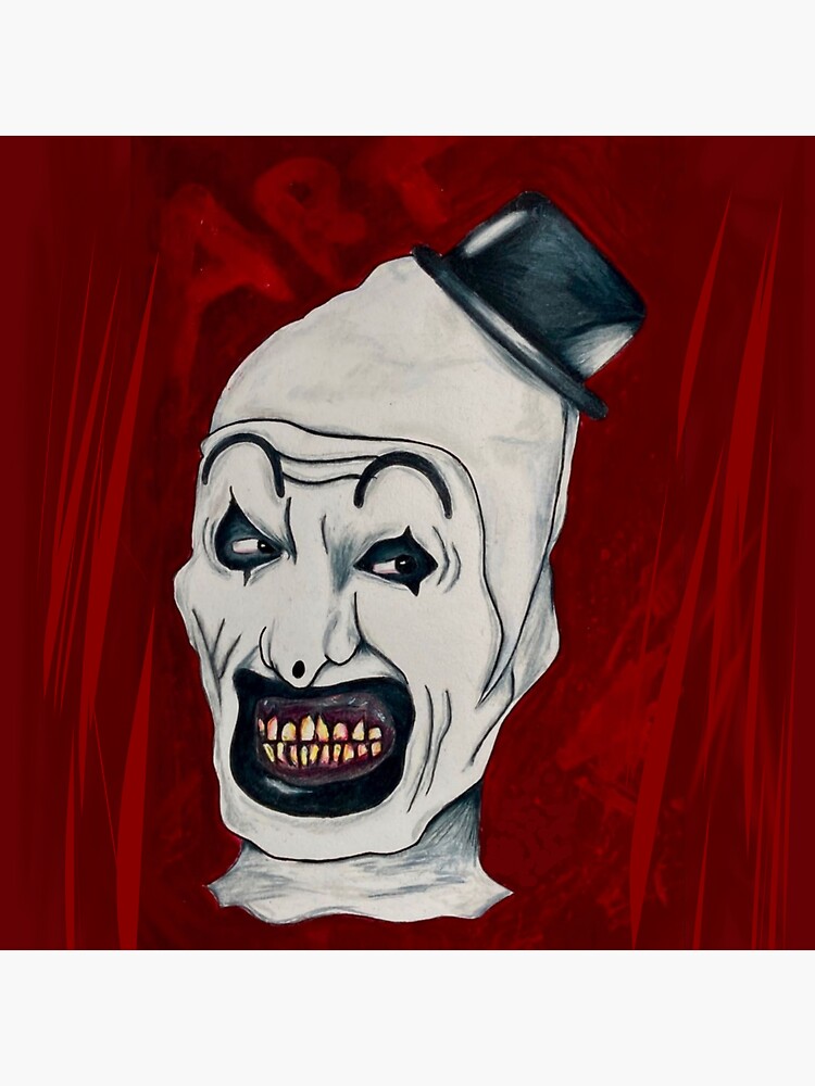 "Terrifier 2 design " Sticker for Sale by Chevrodesigns | Redbubble