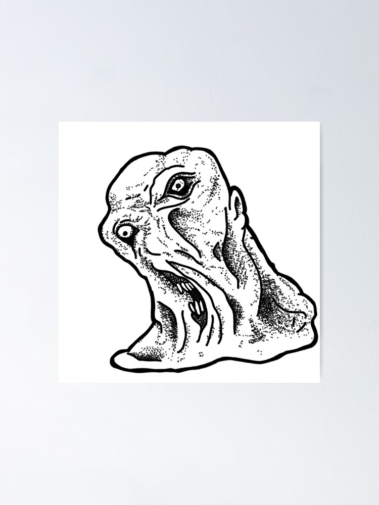 "Pan's Labyrinth Pale Man Prototype " Poster for Sale by Yoda-Kaku ...