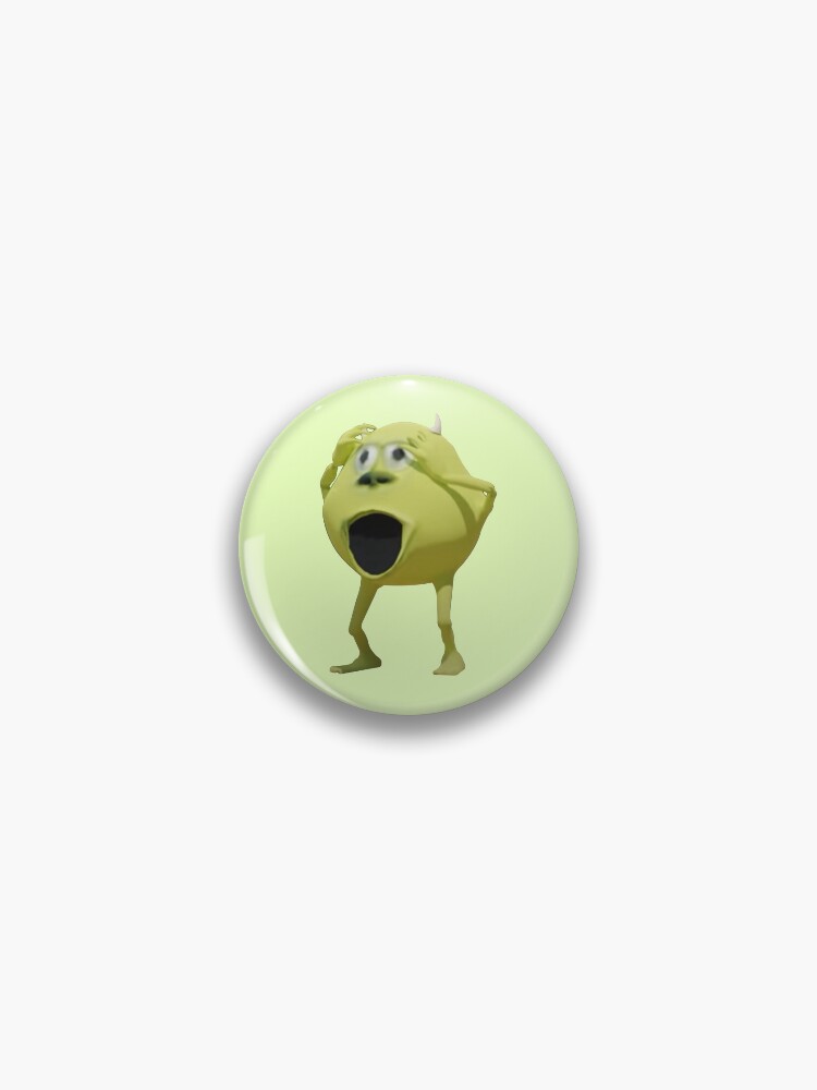 "Mike Wazowski meme" Pin for Sale by tttatia | Redbubble