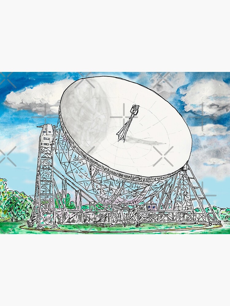 "Jodrell Bank Cheshire" Art Print by iancoppack | Redbubble