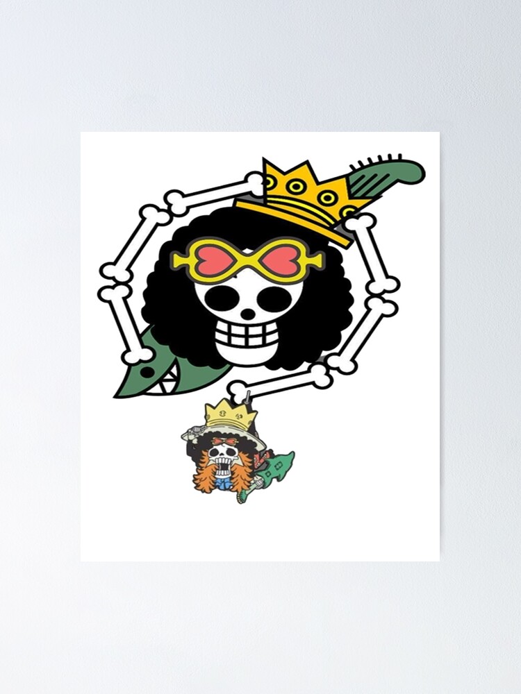 "Anime One Piece BROOK" Poster for Sale by LinaMercata0428 | Redbubble