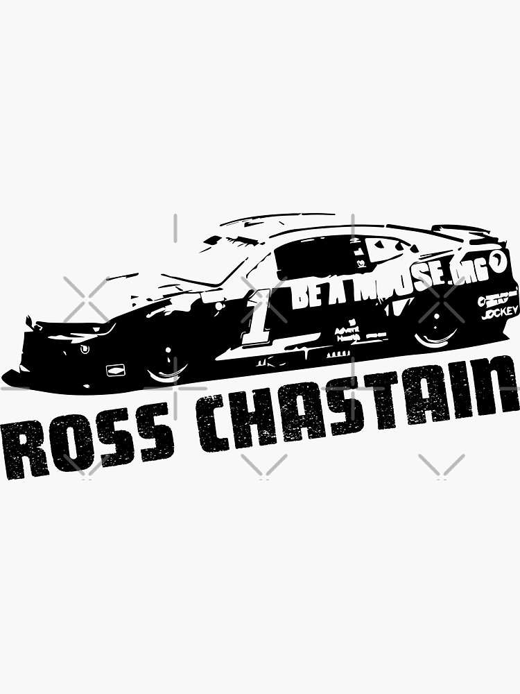 " Ross Chastain motorsports racing driver designs " Sticker for Sale by ...