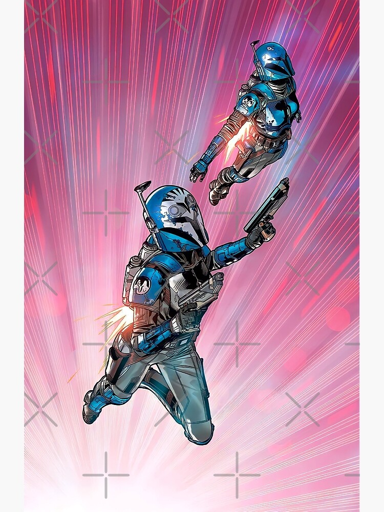 "Bo Katan and Koska Reeves" Art Print for Sale by Master-bg | Redbubble