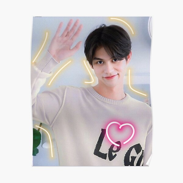 "Bright Vachirawit Outline " Poster for Sale by GraveMarker17 | Redbubble