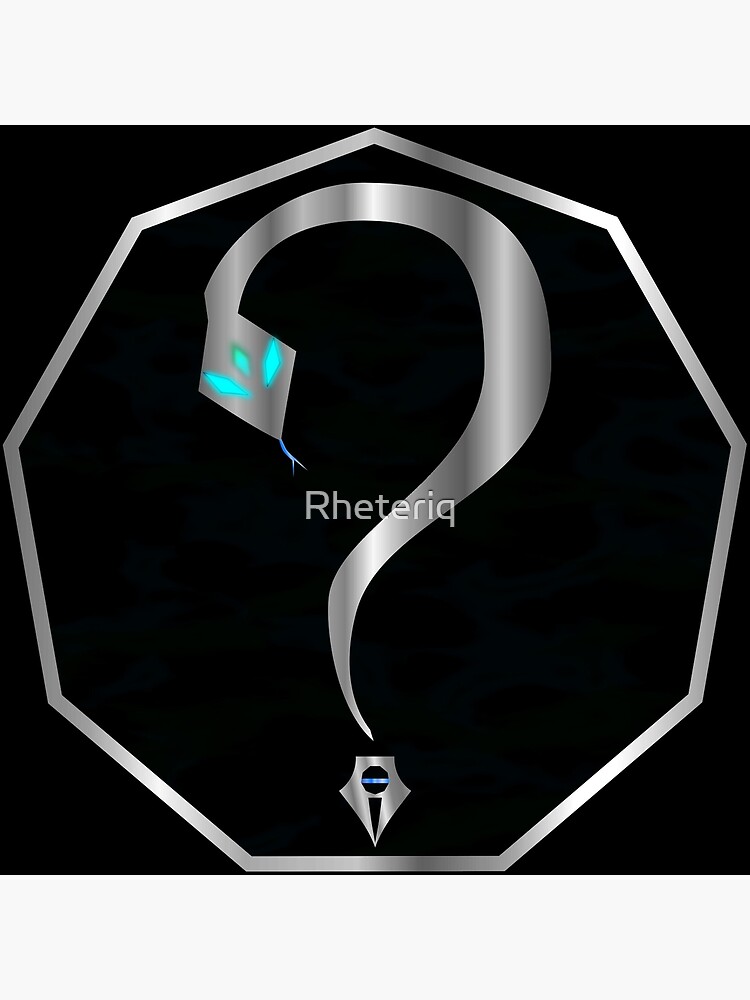 "The Qosmic Sigil - Cold Future" Poster for Sale by Rheteriq | Redbubble