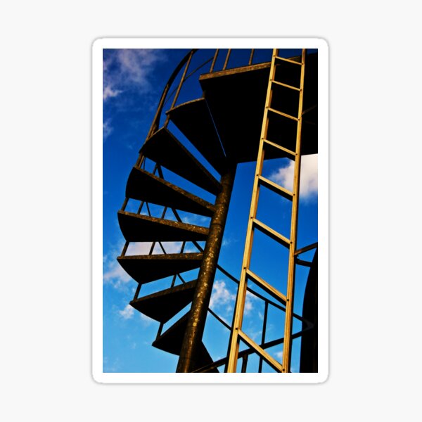 "Stairs and Ladders" Sticker for Sale by eddiechui | Redbubble