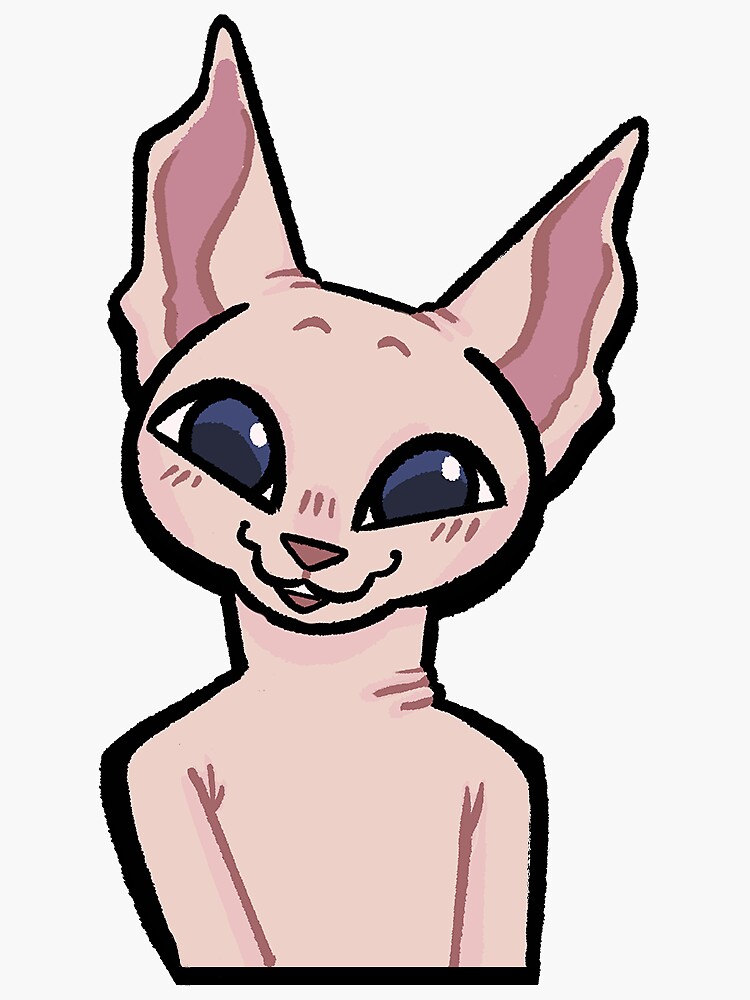 "Smiling Bingus" Sticker for Sale by BingusMerch | Redbubble