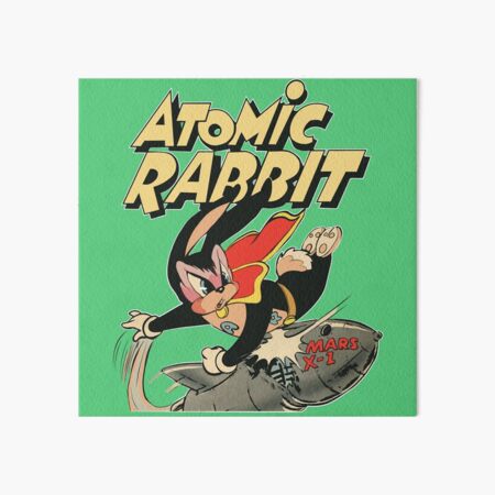"Atomic Rabbit (Golden Age Superhero - Charlton Comics) Reproduction ...