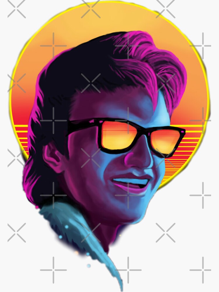 "Stranger Things Steve" Sticker for Sale by SyedKazmi | Redbubble