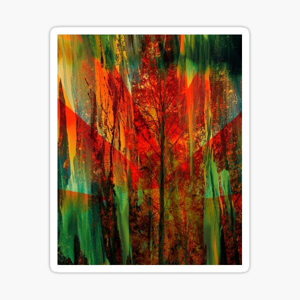 "Burning 22" Sticker for Sale by EdwardMonet | Redbubble