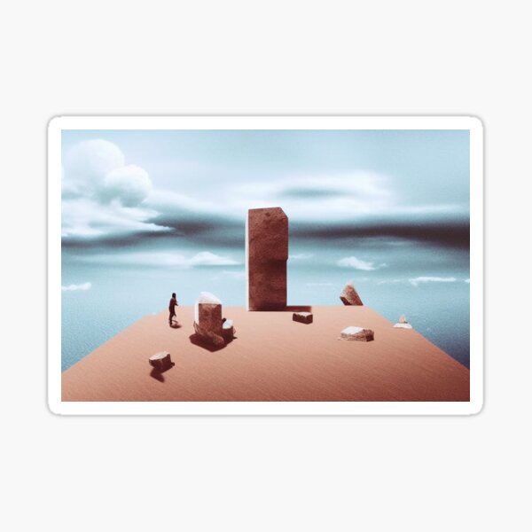 "Coastal Monuments" Sticker for Sale by connors-corner | Redbubble