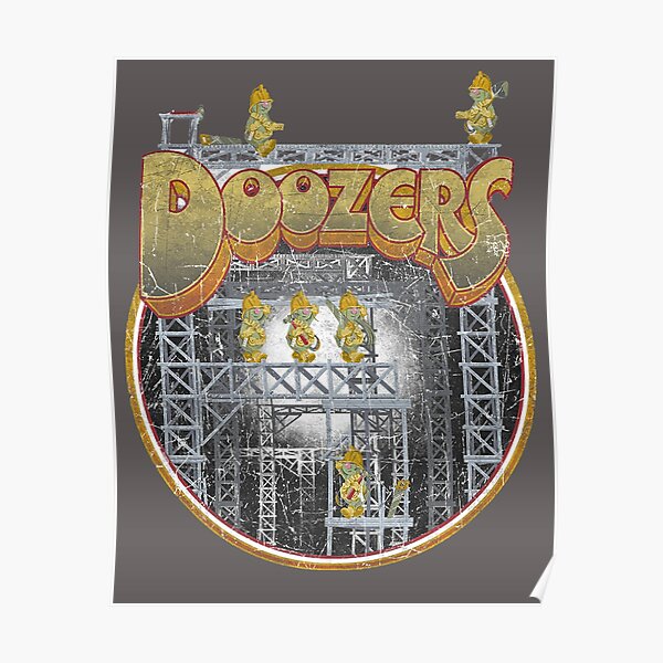 "Fraggle Rock Doozer Construction" Poster for Sale by TeeRoom | Redbubble