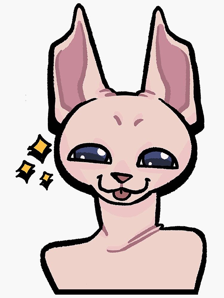 "Smug Bingus" Sticker for Sale by BingusMerch | Redbubble