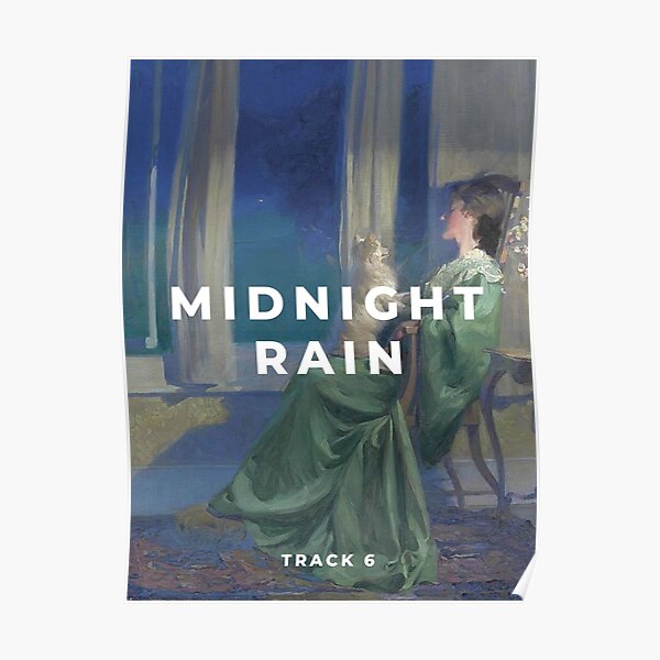 "Taylor Swift Midnight Rain Midnights" Poster for Sale by p20designs ...