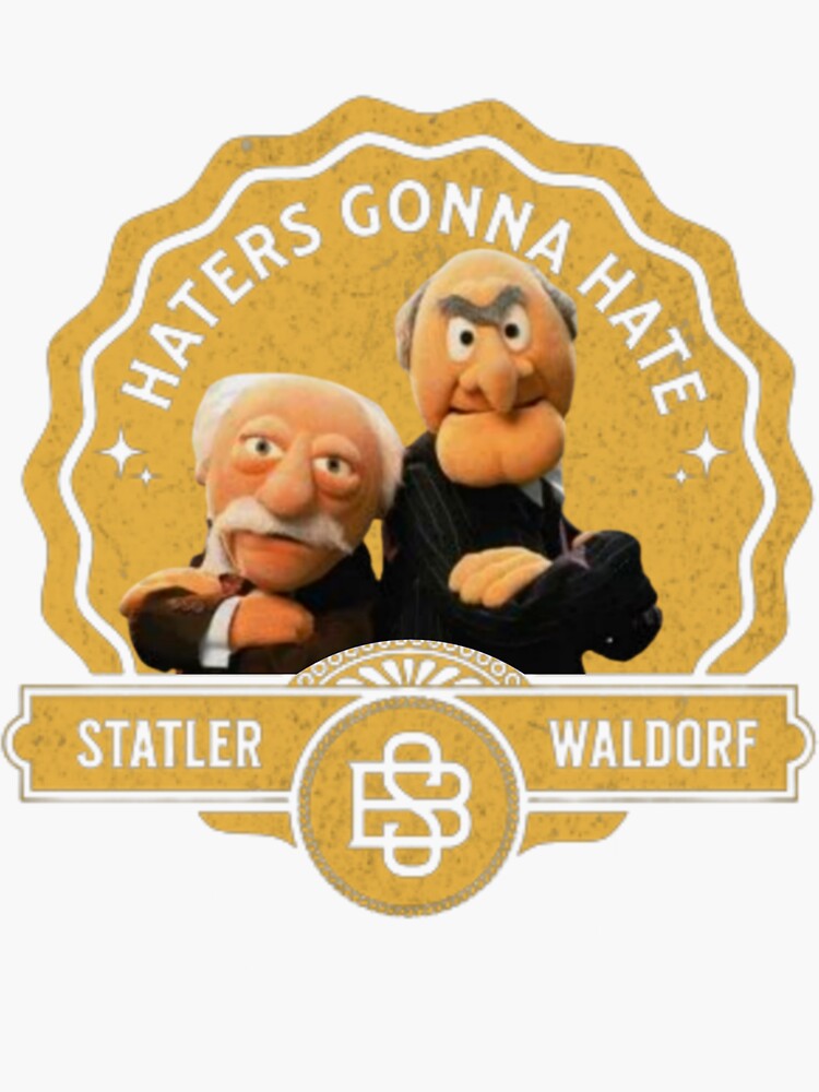 "Statler and Waldorf Statler and Waldorf " Sticker for Sale by ...