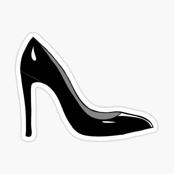 "Stiletto " Sticker for Sale by Dragonchibi | Redbubble