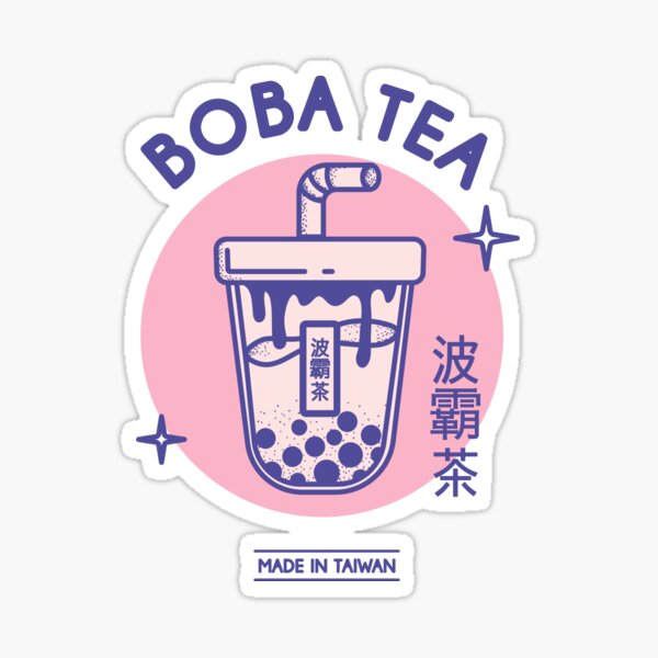 "Boba Tea" Sticker for Sale by millijane | Redbubble