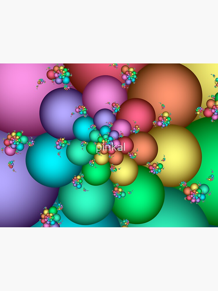 "Pastel Colours Spiral" Sticker for Sale by pinkal | Redbubble