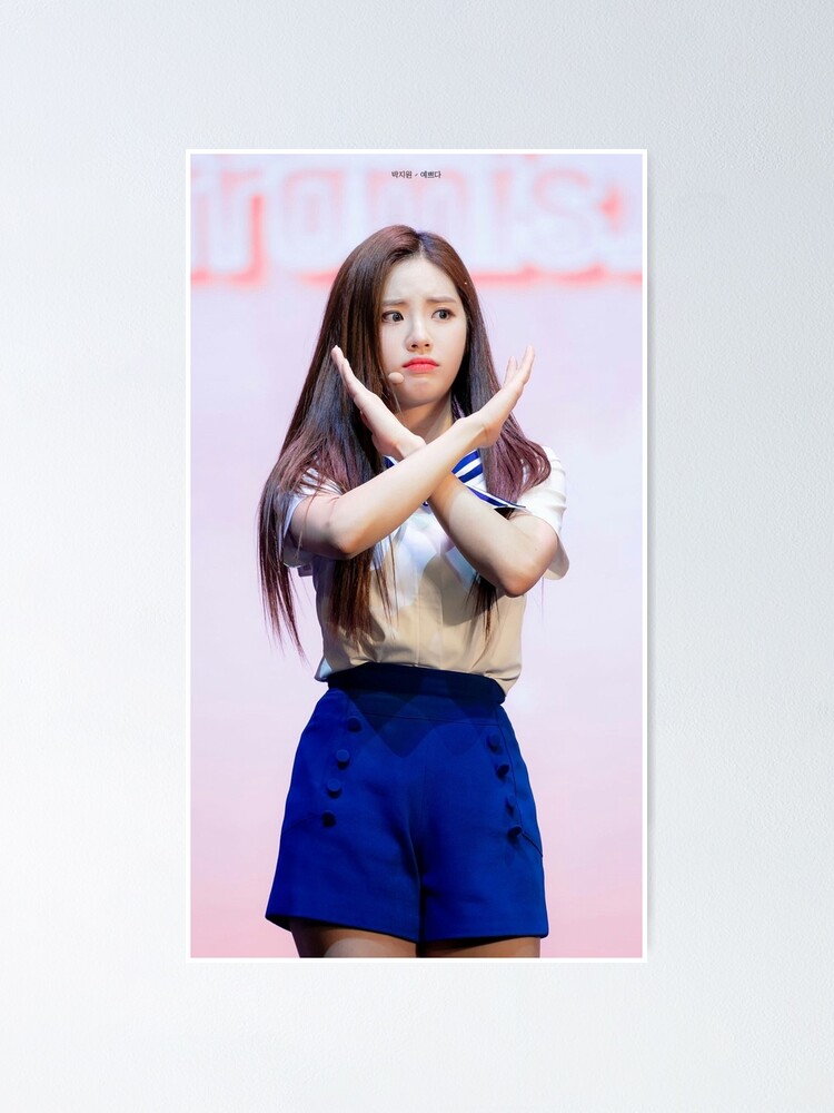 "Fromis9 jiwon / megan cute" Poster for Sale by shaion321xd | Redbubble