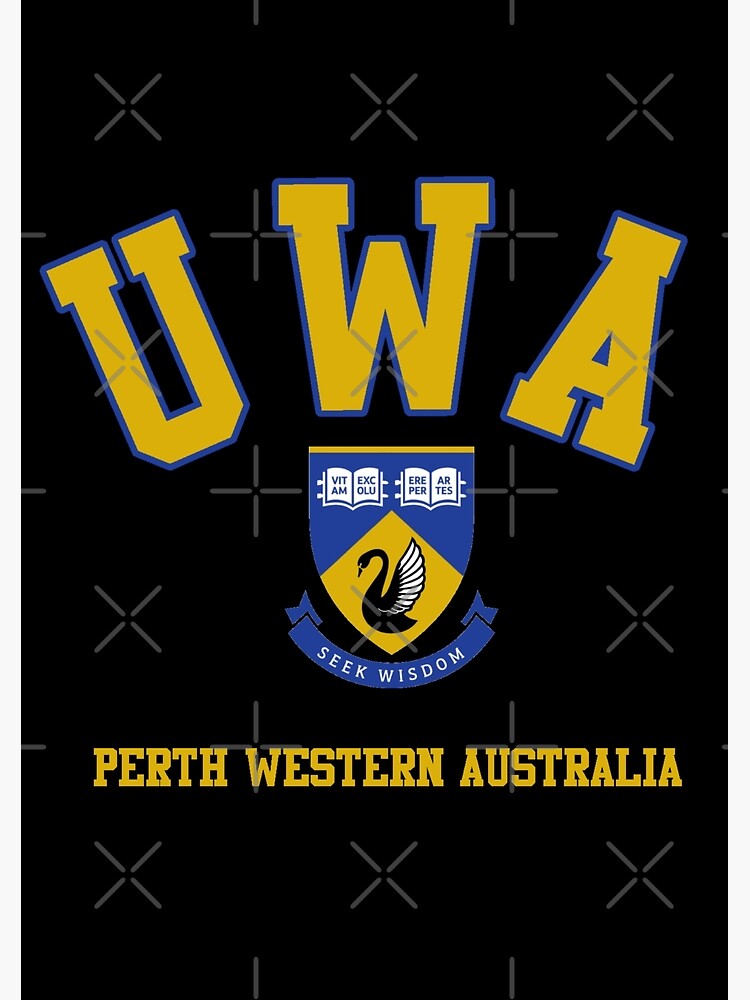 "University Of Western Australia logo" Poster for Sale by MyUniversity ...