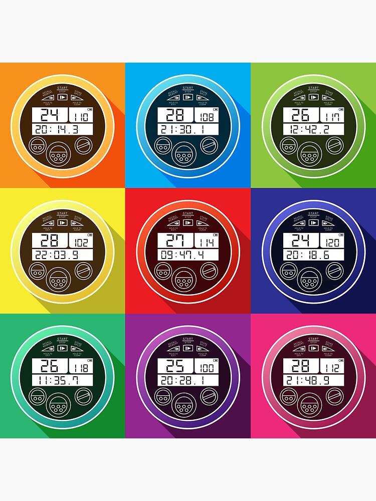 "Pop Cox Coxswain Pattern" Sticker by WorkingWalrus | Redbubble