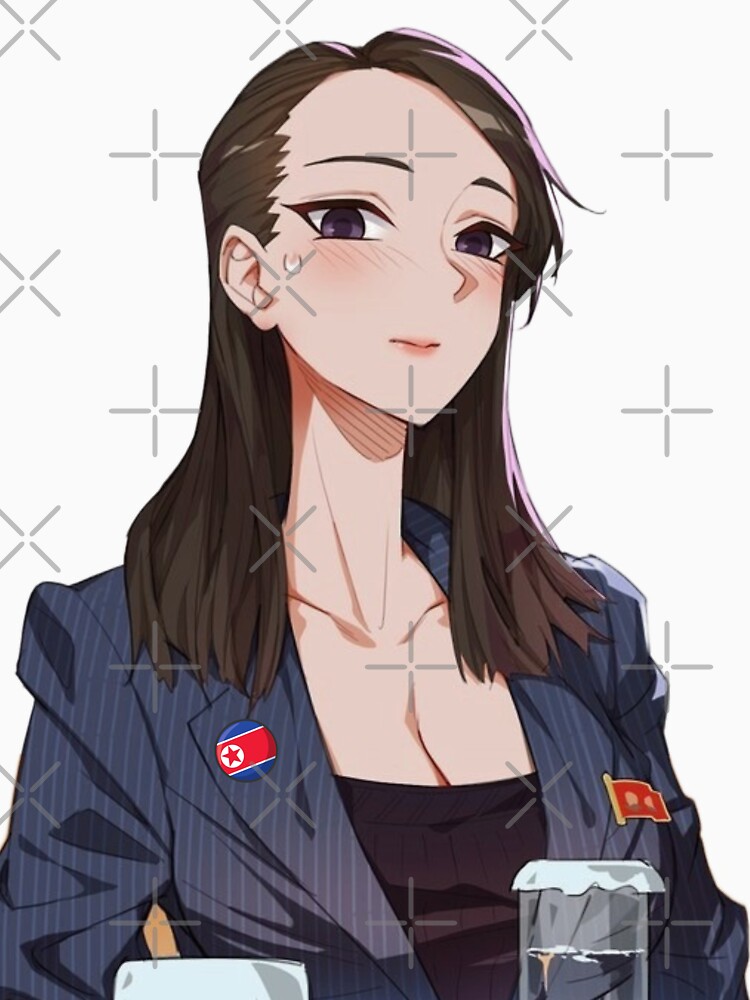 T-shirt « Les moments les plus heureux de Kim Yo-Jong en RPDC 김여정 만화 ...