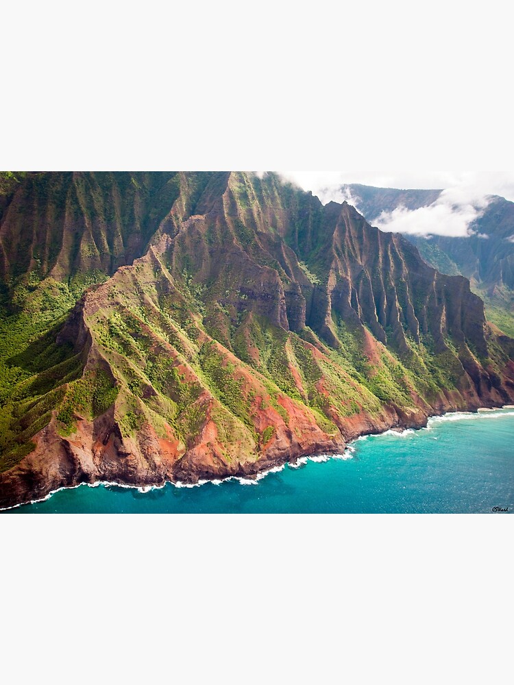 "The Na Pali Coast of Kauai" Poster by CSWard | Redbubble