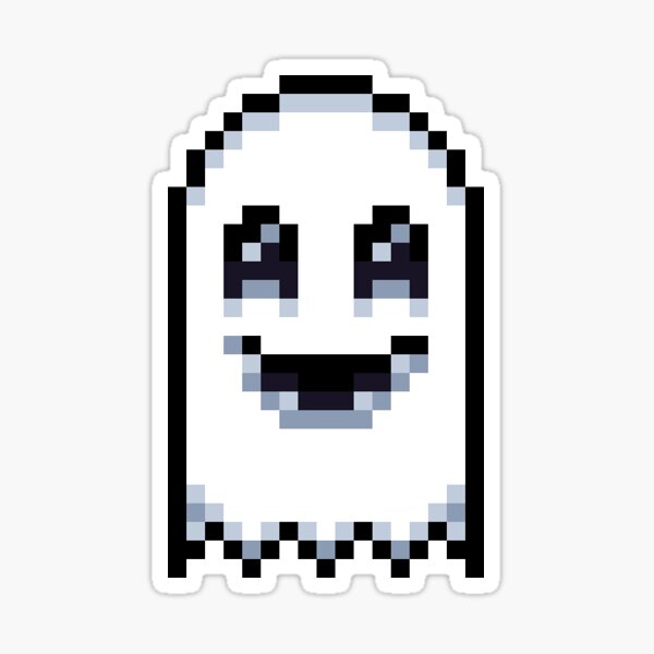 "Pixel Art Video Game Ghost" Sticker for Sale by kingroy | Redbubble