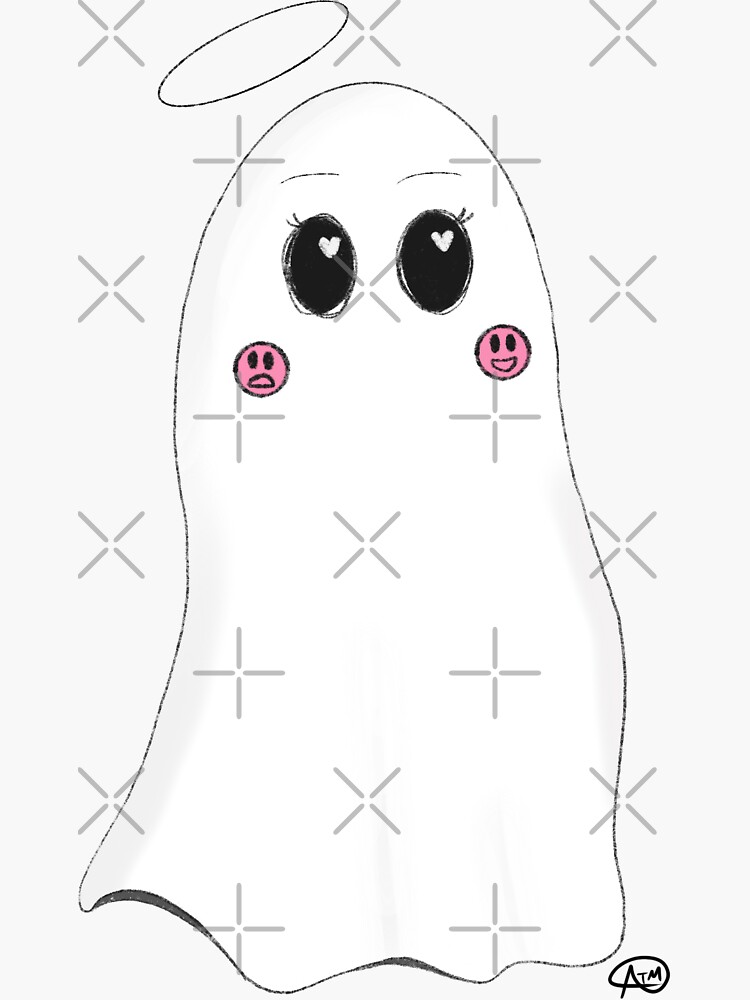 "Alluka Ghost" Sticker for Sale by ashleighm30 | Redbubble