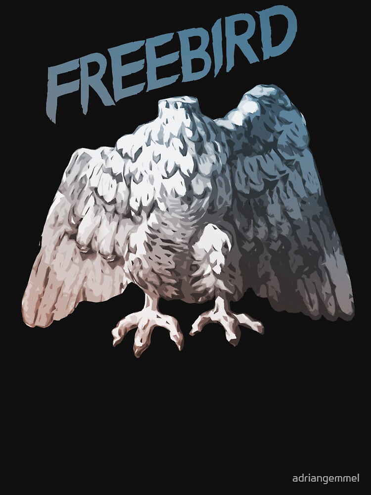 "Freebird" T-shirt for Sale by adriangemmel | Redbubble | lynyrd ...