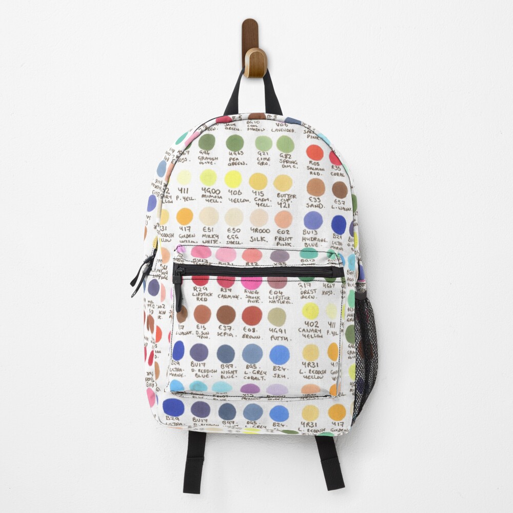 "Stephs Marker Swatches!" Backpack for Sale by doodledate | Redbubble