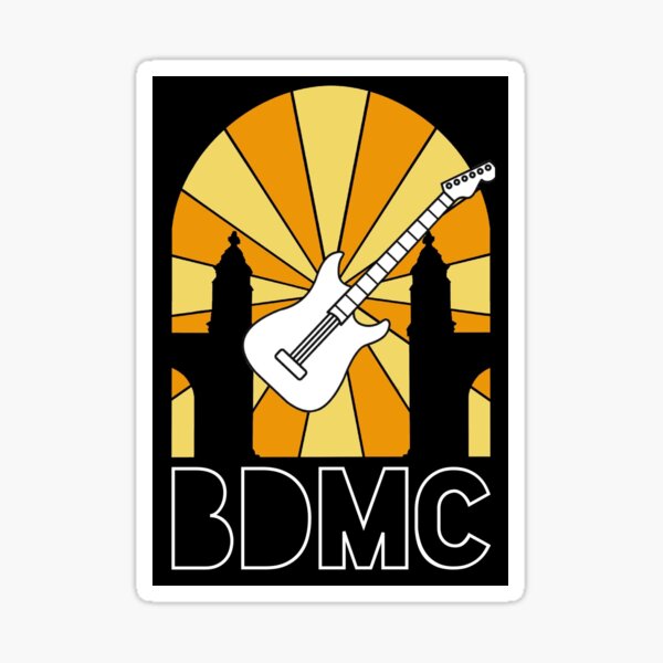 "BDMC" Sticker for Sale by BDMC | Redbubble